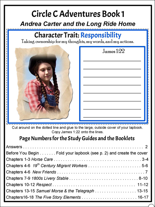 long-ride-home-lapbook – Circle C and Goldtown Books