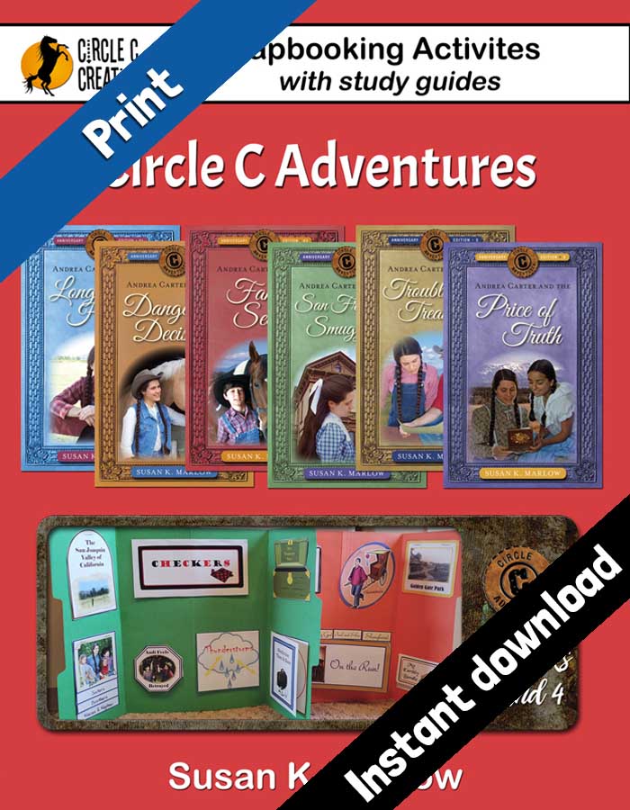 CCA lapbooks – Circle C and Goldtown Books